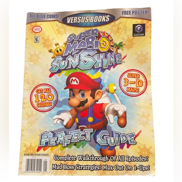 Nintendo | Other | Nintendo Super Mario Sunshine Guidebook | Poshmark